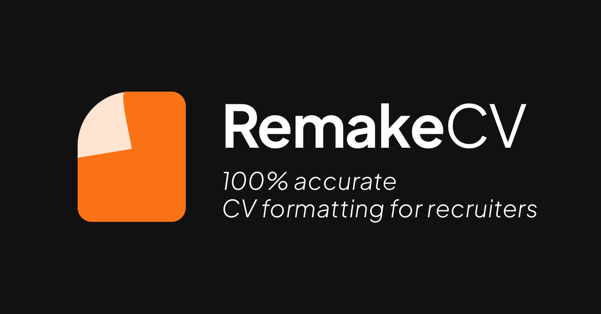 The #1 Automated Resume/CV Formatter for Recruitment Agencies